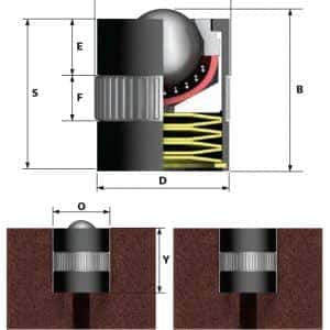 Alwayse Ball Transfer Unit DIE LIFTERS - Alwayse