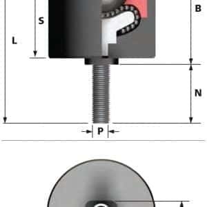 Alwayse Ball Transfer Unit Hevi-Load Unit 1 - Alwayse