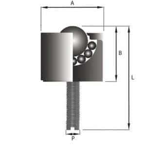 16mm Mini Ball Transfer Units - Alwayse